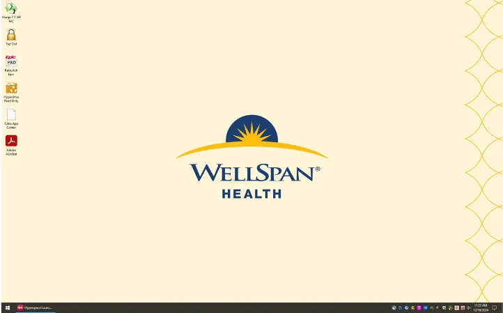 For Awareness: System computer background changes - Wellspan Health