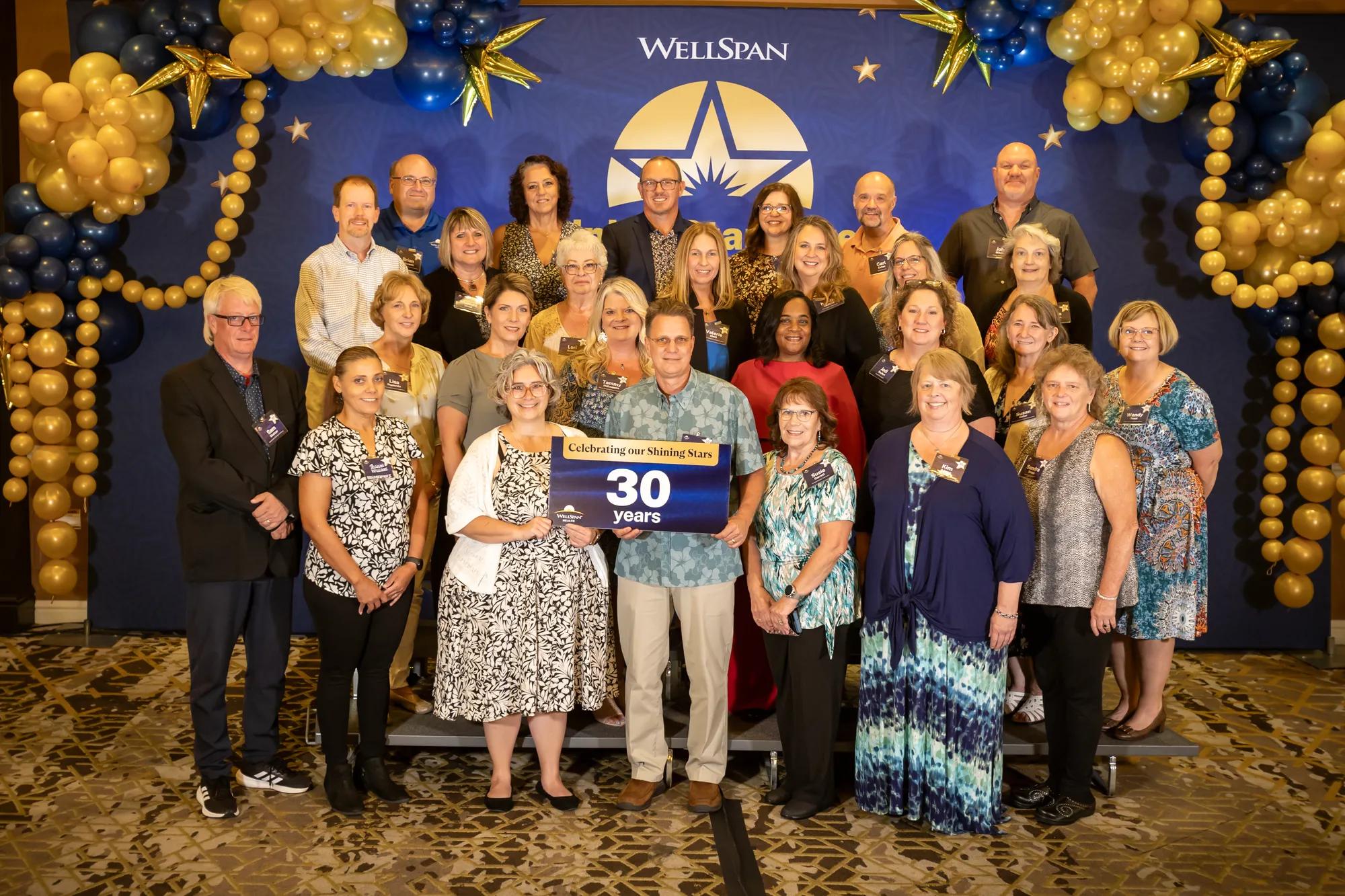 Celebrate our shining stars and their years of service - Wellspan Health