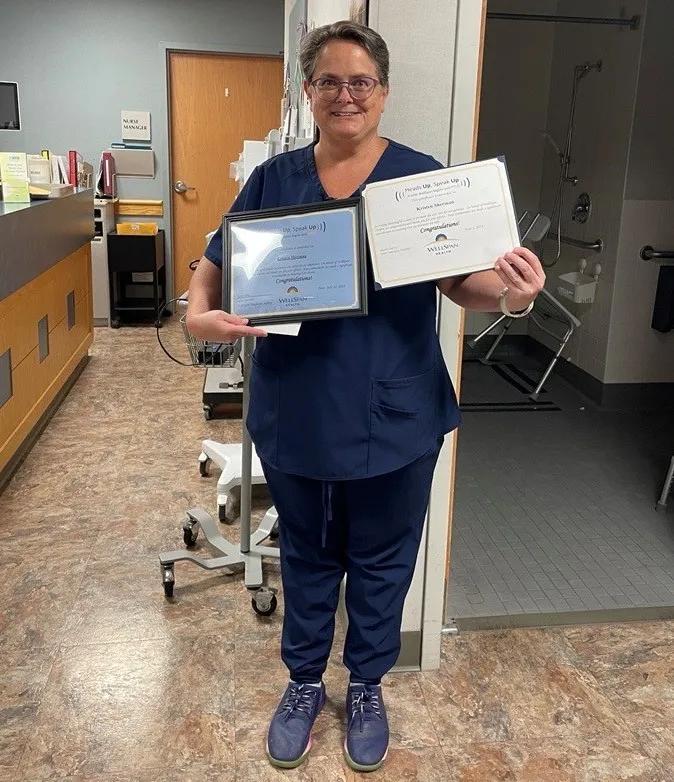 Heads Up, Speak Up for team member safety: 2 team members recognized ...
